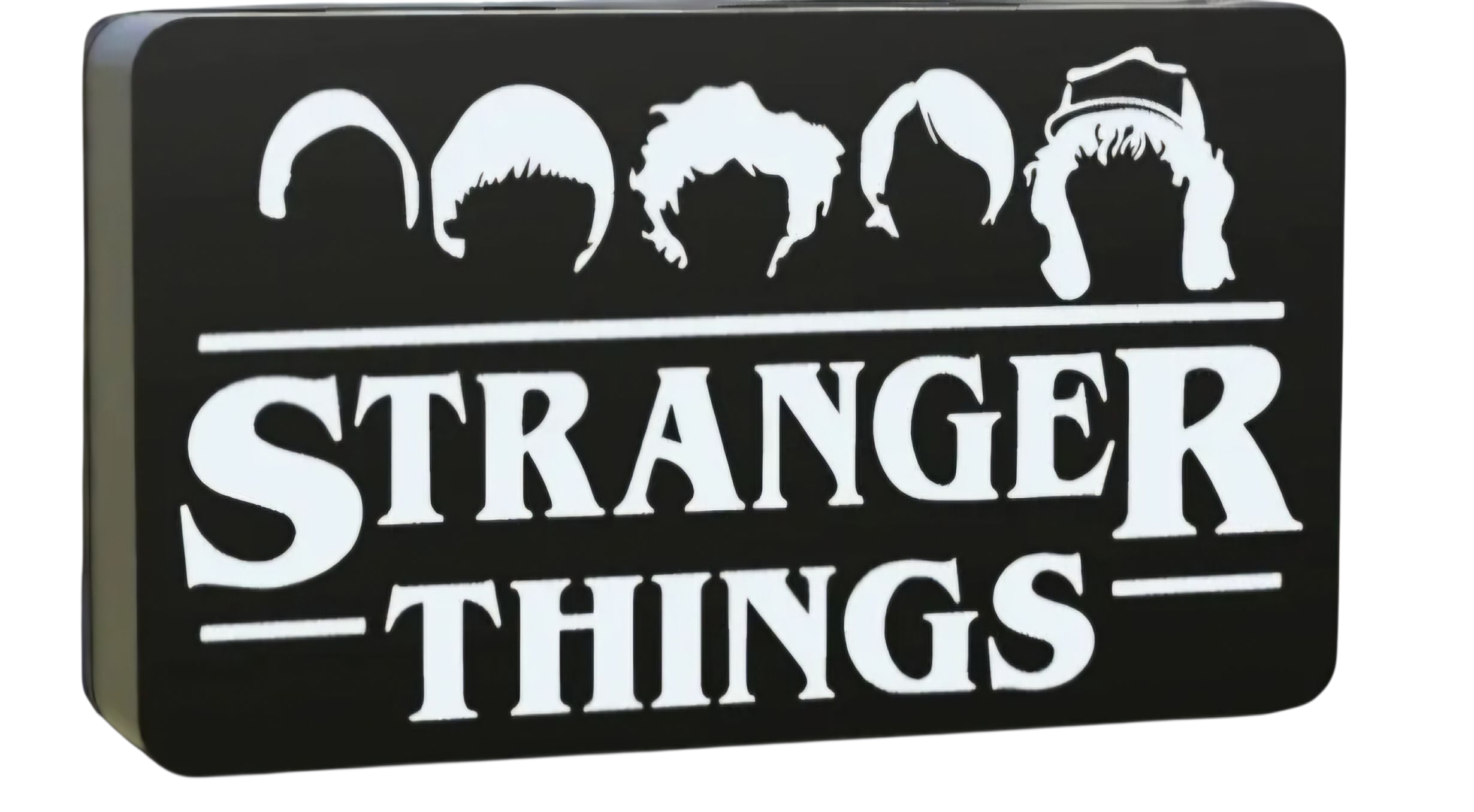 Stranger Things Head shot LED sign – Wicked 3D Creations